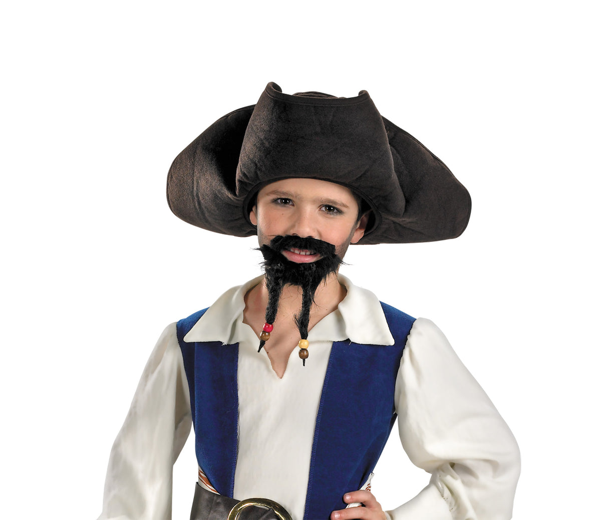 Pirate Hat, Mustache & Goatee - Pirates of the Caribbean – Halloween ...
