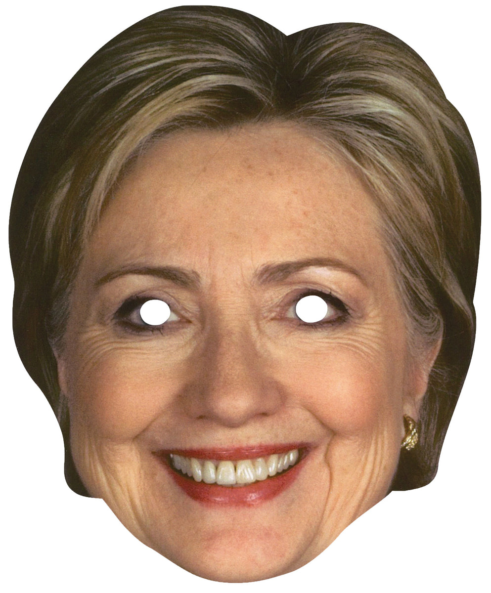 Women's Hillary Female Candidate Paper Mask – Halloween Hallway