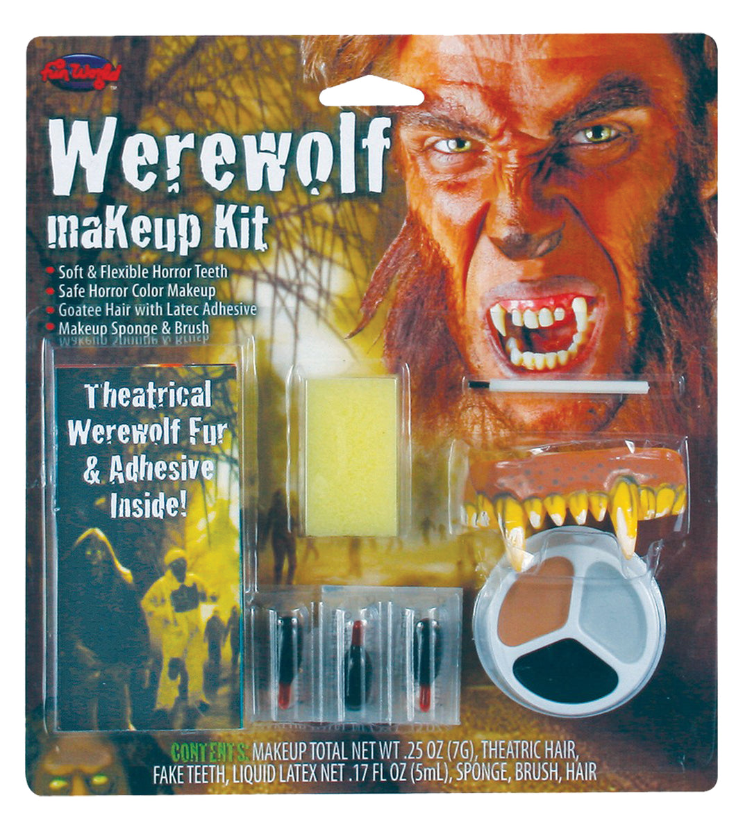 Werewolf Makeup Kit Prosthetics