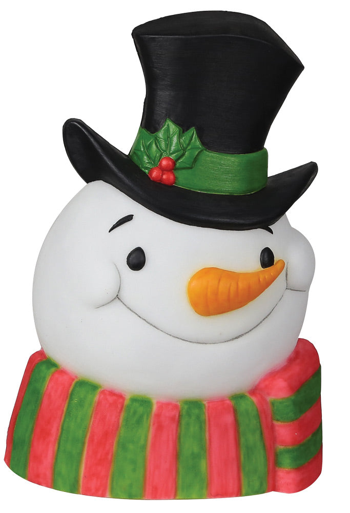 Snowman Plaque with Sound Lights – Halloween Hallway