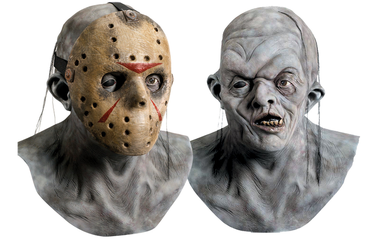 Deluxe Jason Overhead Latex Mask - Friday the 13th – Halloween Hallway