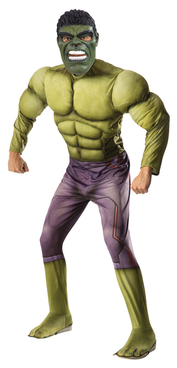 Men's Deluxe Muscle Hulk Costume – Halloween Hallway