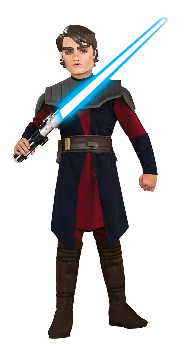 Boy's Deluxe Anakin Skywalker Costume - Star Wars: Clone Wars ...